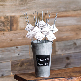 11" Sparkler Display Bucket – Wedding Sparklers Now